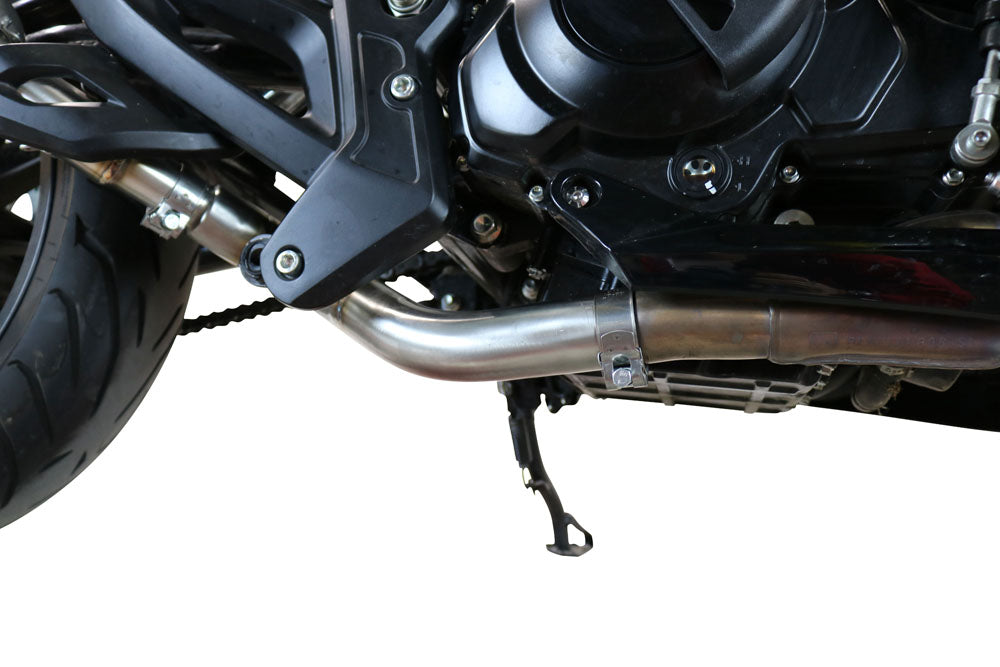 GPR Exhaust System Benelli 502 C 2019/20 e4 Decat pipe manifold Decata ...
