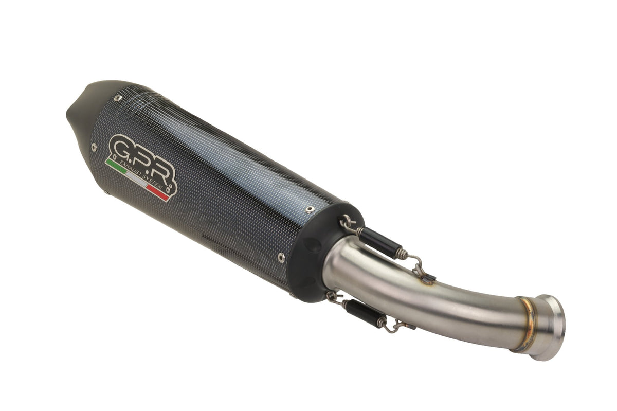GPR Exhaust System Suzuki Gsx-R 750 K8 2008/10 Homologated slip-on exh ...