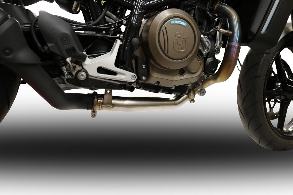 GPR Exhaust System Husqvarna Vitpilen 701 2018/20 e4 Decat pipe manifo ...